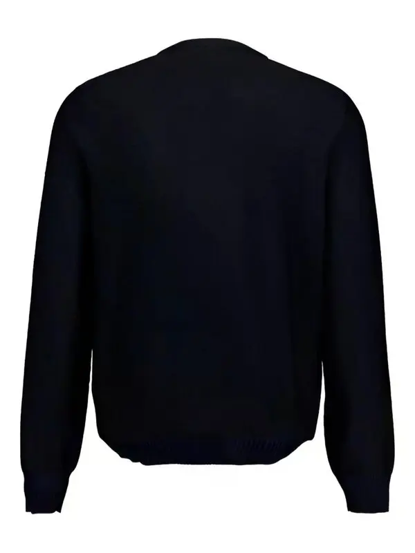 Alexander McQueen Crew-neck Sweater With Skull Motif