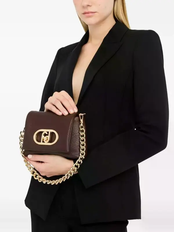 Liu Jo Logo-plaque Chain-strap Shoulder Bag - Brown