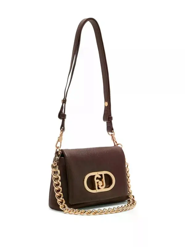 Liu Jo Logo-plaque Chain-strap Shoulder Bag - Brown
