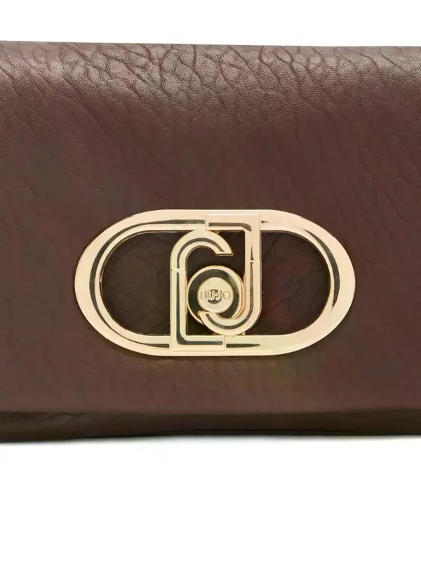 Liu Jo Logo-plaque Chain-strap Shoulder Bag - Brown
