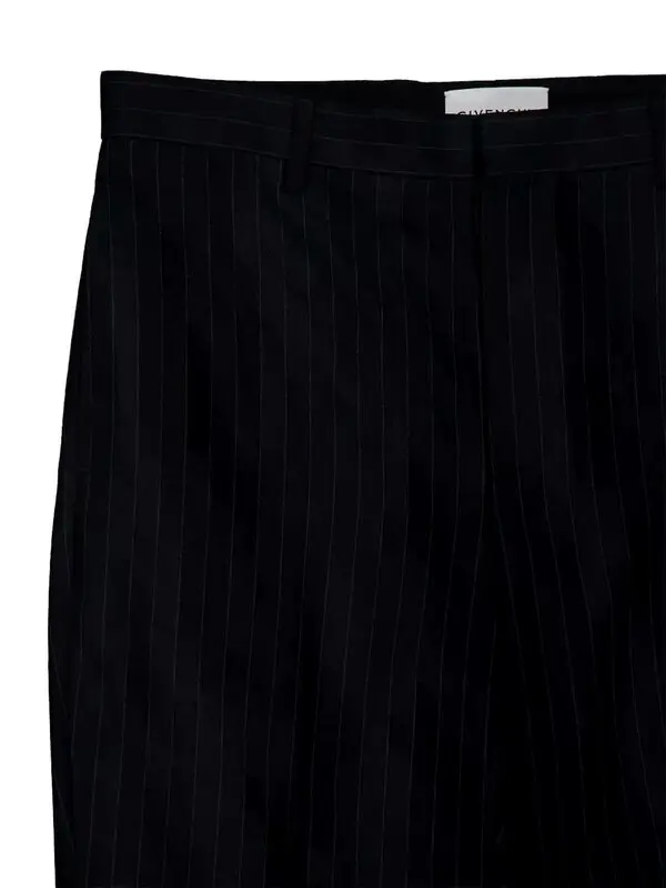 Givenchy Pinstripe Wool Trousers