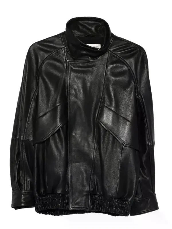 Nour Hammour Artiste Leather Jacket - Black
