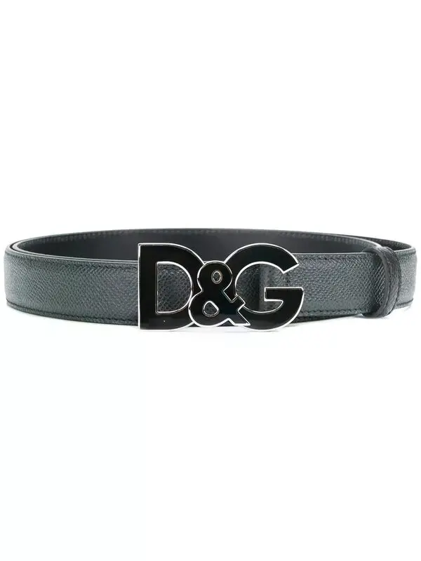Dolce & Gabbana Logo Buckle Belt