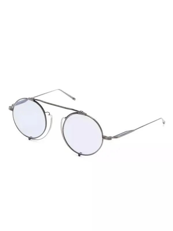 Matsuda Round-frame Sunglasses - Grey