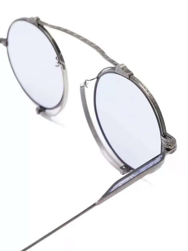 Matsuda Round-frame Sunglasses - Grey