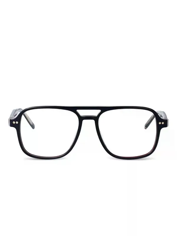 Tommy Hilfiger Pilot-frame Glasses - Black