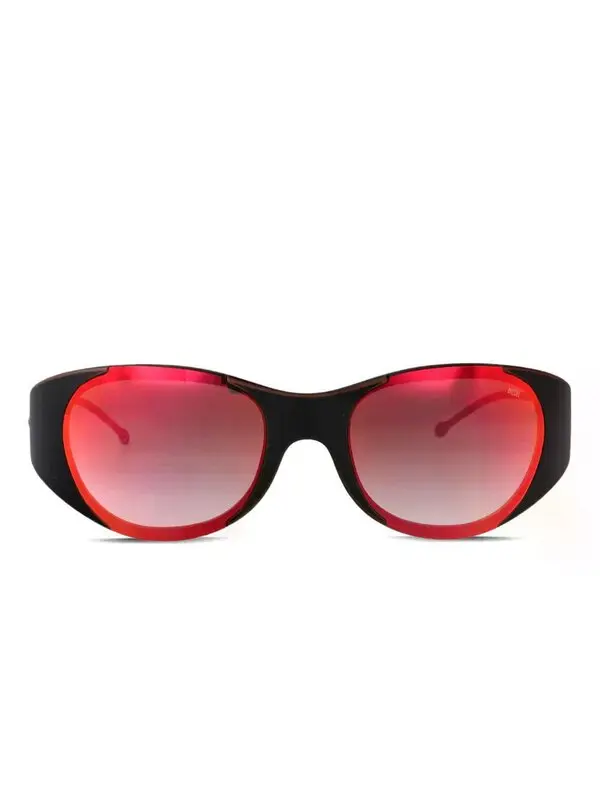 DIESEL® Tinted Oval Sunglasses - Black