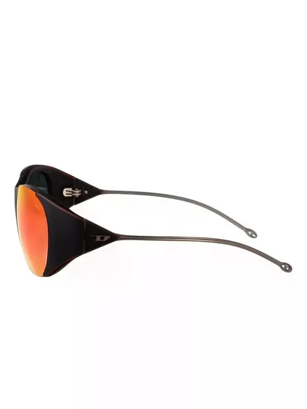 DIESEL® Tinted Oval Sunglasses