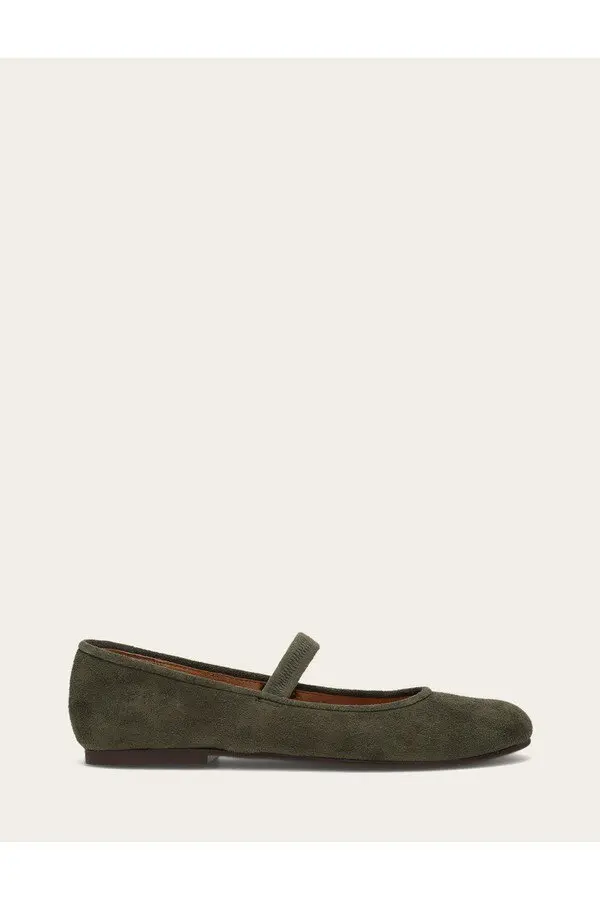 THE FRYE COMPANY Emma Elastic Mary Jane - Olive