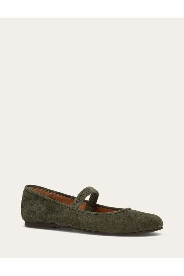 THE FRYE COMPANY Emma Elastic Mary Jane - Olive