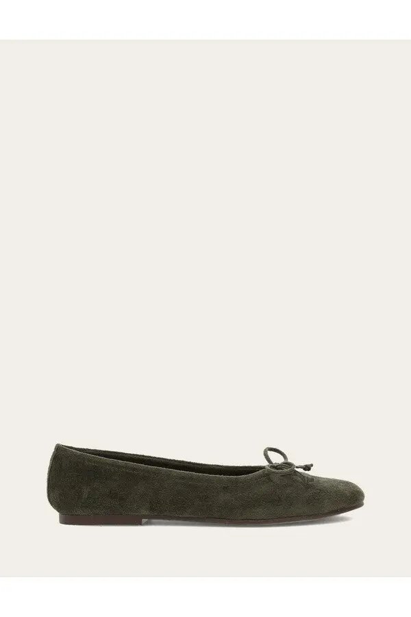 Frye Emma Ballet Flat - Olive