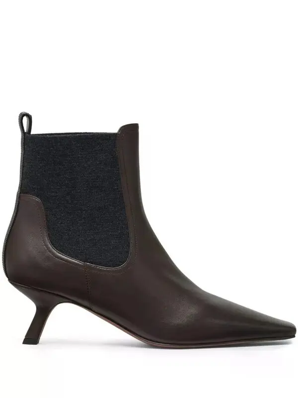 Brunello Cucinelli Monili Detail Chelsea Boots