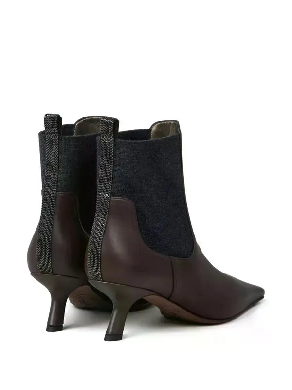 Brunello Cucinelli Monili Detail Chelsea Boots