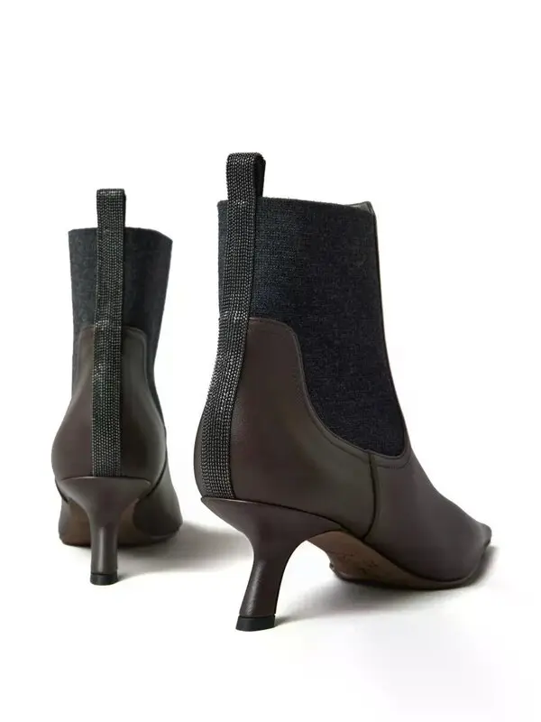 Brunello Cucinelli Monili Detail Chelsea Boots