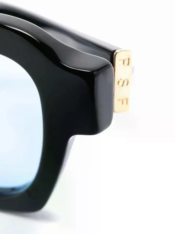 RETROSUPERFUTURE Caro Rectangular-frame Sunglasses - Black