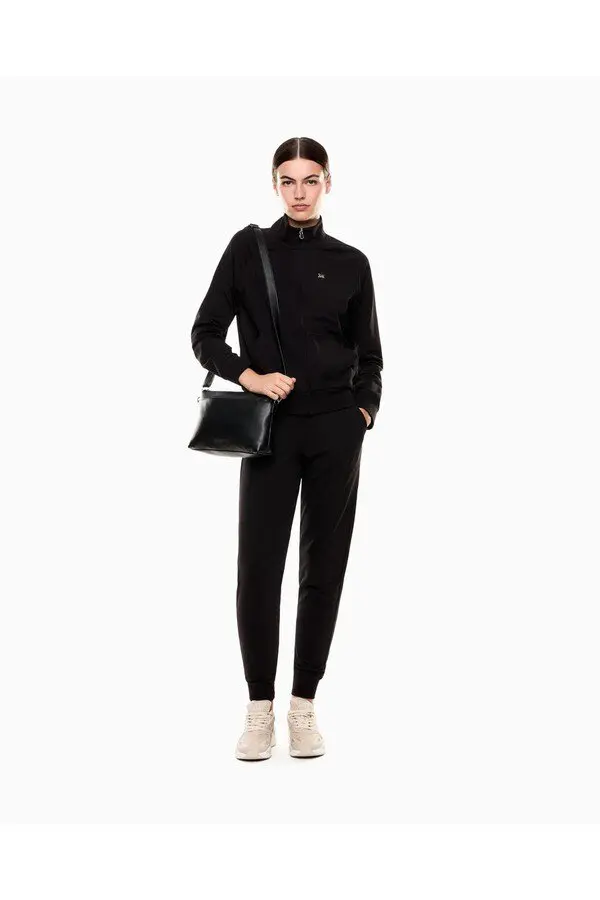 EA7 Core Lady Stretch-cotton Joggers