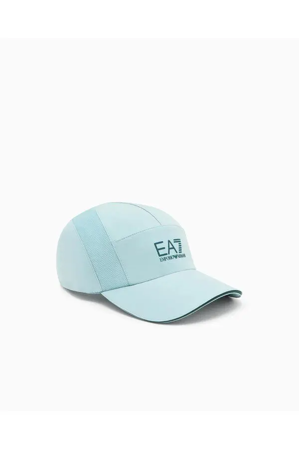 Emporio Armani Technical Fabric Baseball Cap - Blue