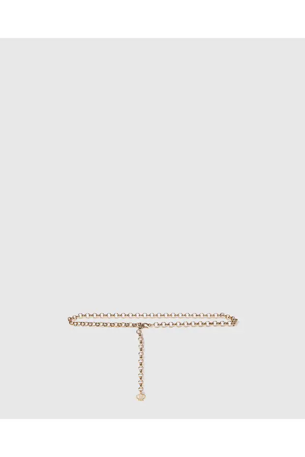 Paige Adeline Chain Belt - Gold
