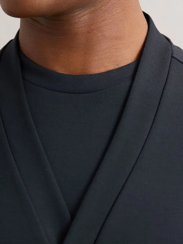 REISS Premium Interlock Press-stud Cardigan