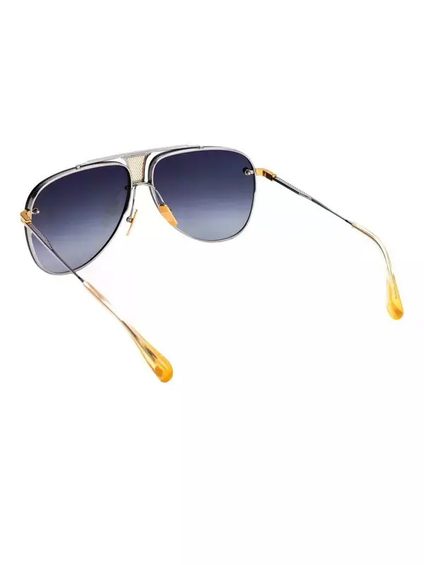 Dita Pilot-frame Sunglasses - Silver