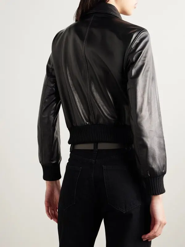 NILI LOTAN Redley Leather Jacket