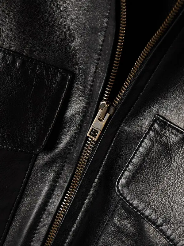 NILI LOTAN Redley Leather Jacket