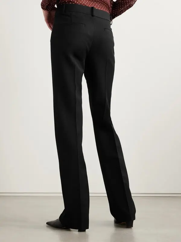 NILI LOTAN Ivan Wool-twill Straight-leg Pants