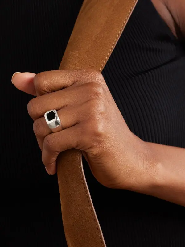 SOPHIE BUHAI Godfather Onyx Ring