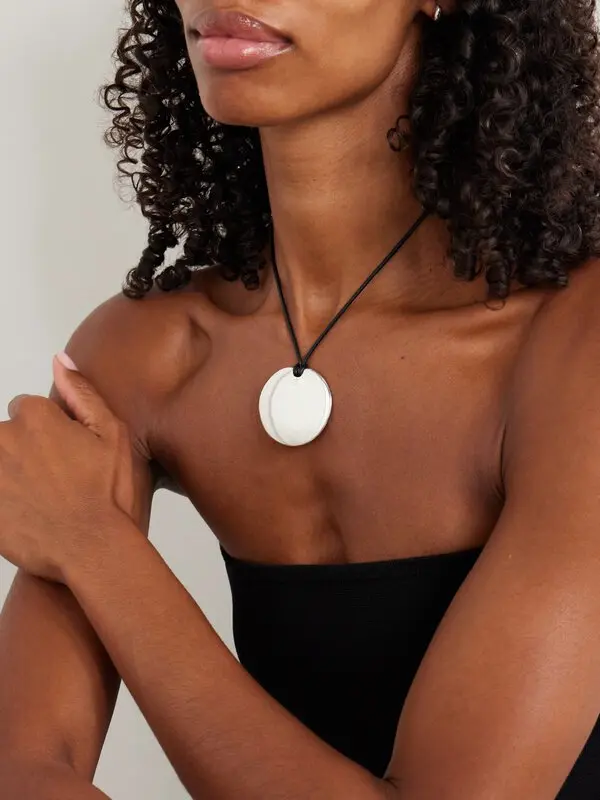SOPHIE BUHAI Medium Full Moon Necklace