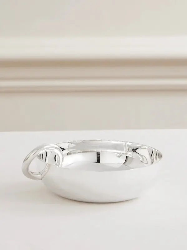Christofle Vertigo Medium -plated Bowl - Silver