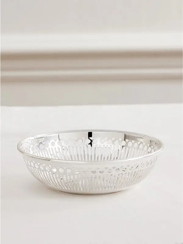 Christofle Albi -plated Bread Basket - Silver