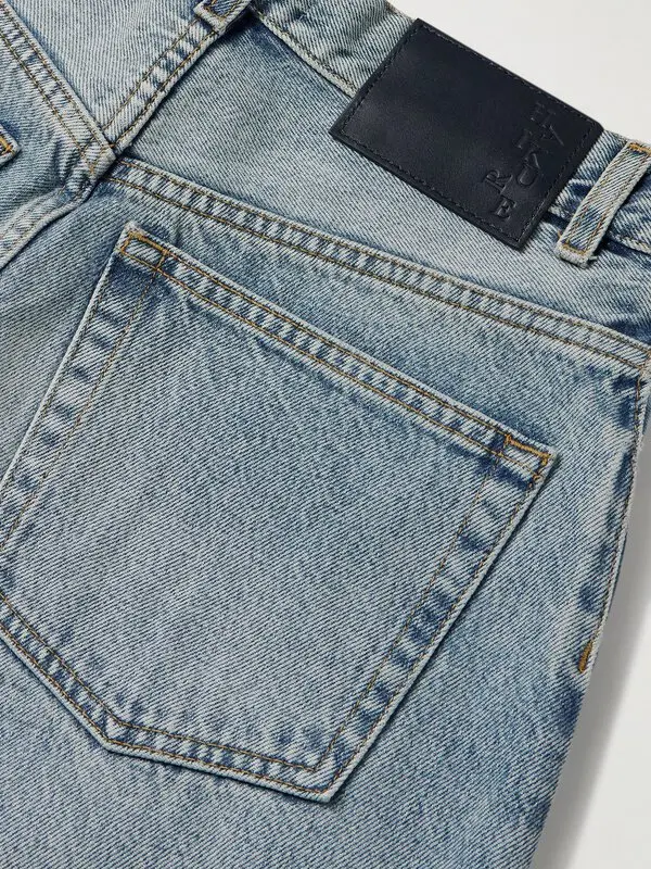 HAIKURE Bibi Mid-rise Barrel-leg Jeans