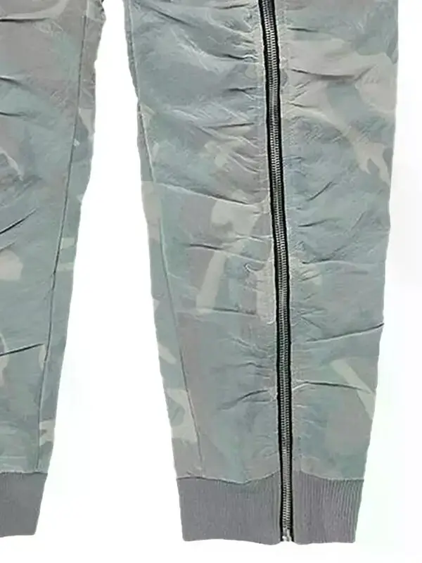 THUG CLUB Zip-detail Straight-leg Trousers - Multicolour