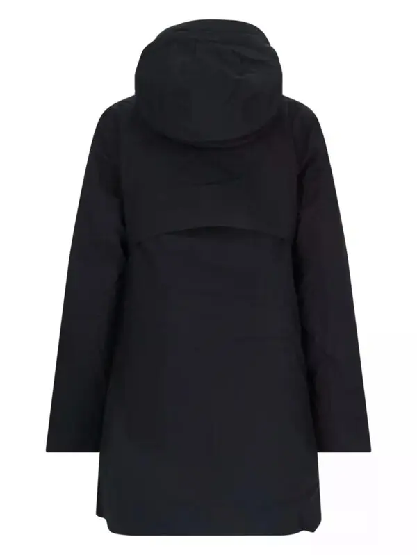 K-WAY Hooded Zipped Parka Coat