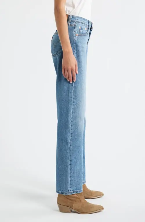 LEVI'S 501® Curve High-waist Straight-leg Jeans - Lucid Dream
