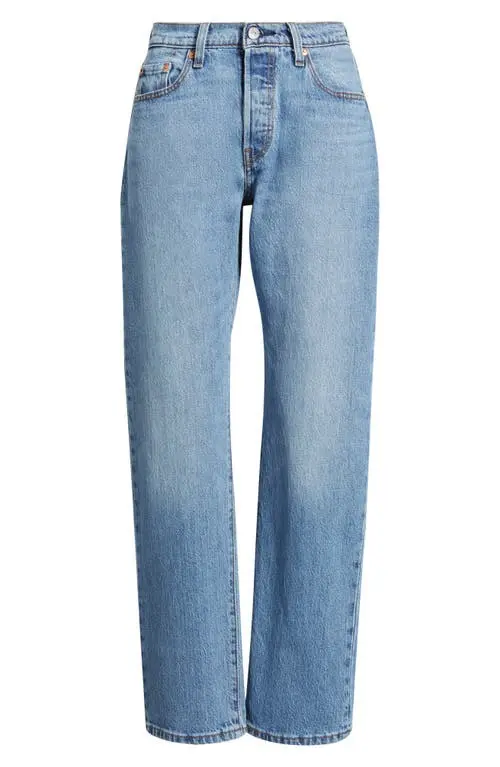 LEVI'S 501® Curve High-waist Straight-leg Jeans - Lucid Dream