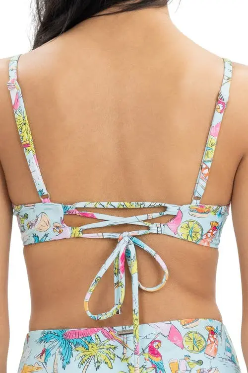 Kenny Flowers Margaritaville Underwire Bikini Top