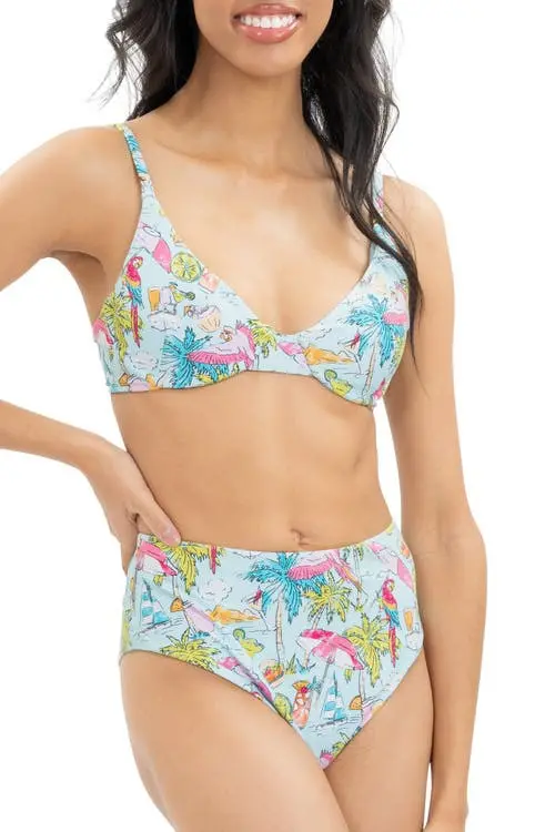 Kenny Flowers Margaritaville Underwire Bikini Top