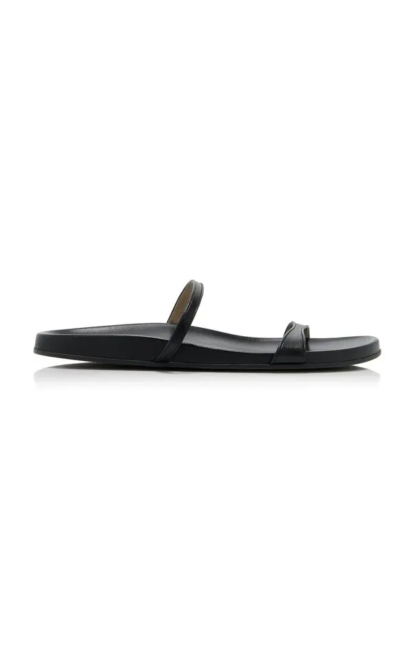 THE ROW Hugh Leather Sandals
