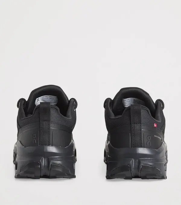 On Waterproof Cloudrock Hiking Trainers - Black