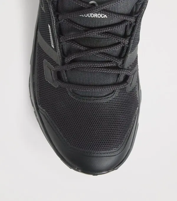 On Waterproof Cloudrock Hiking Trainers - Black