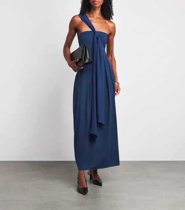 Max & Co. Jersey Draped Maxi Dress