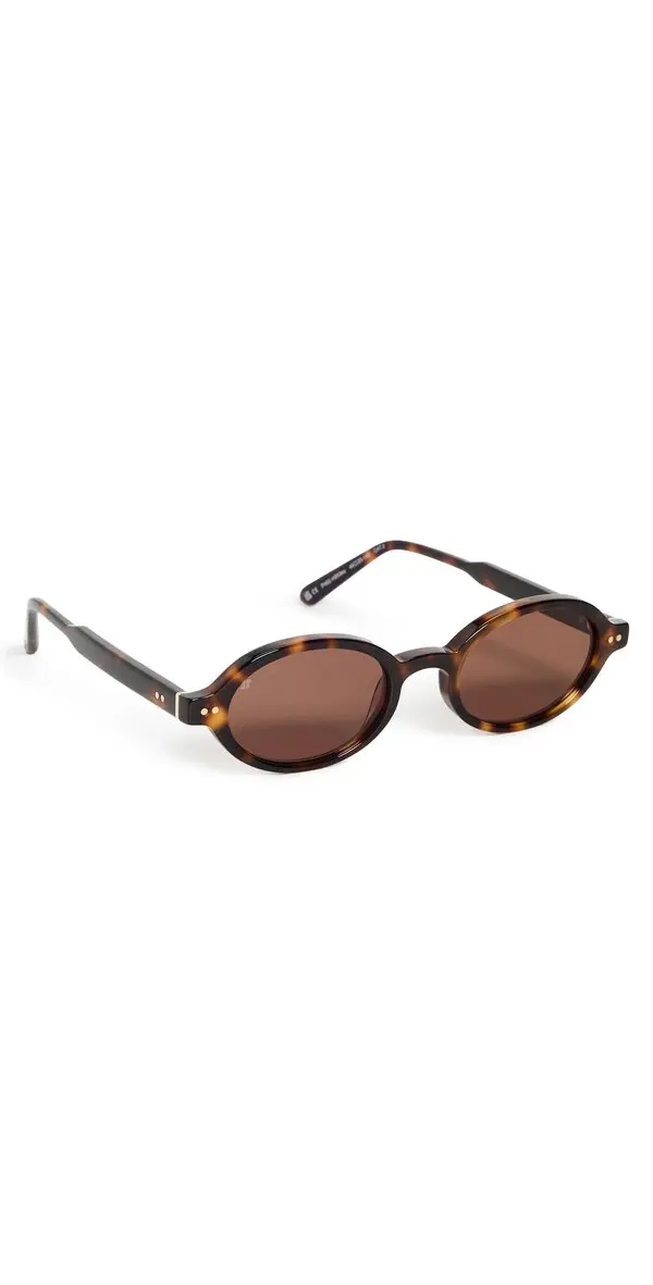 JIMMY FAIRLY Elvie Sunglasses - Brown