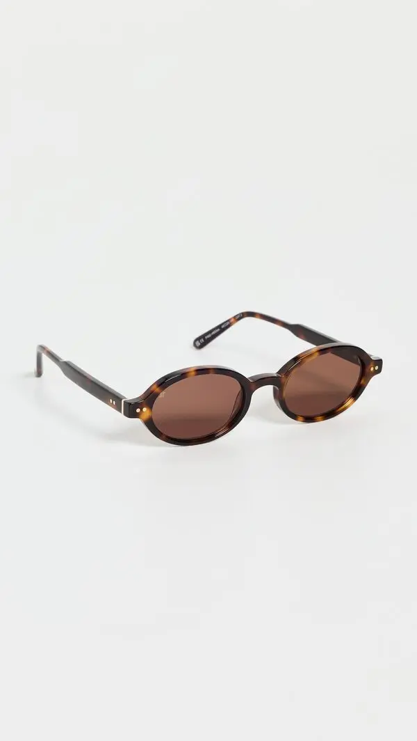 JIMMY FAIRLY Elvie Sunglasses - Brown