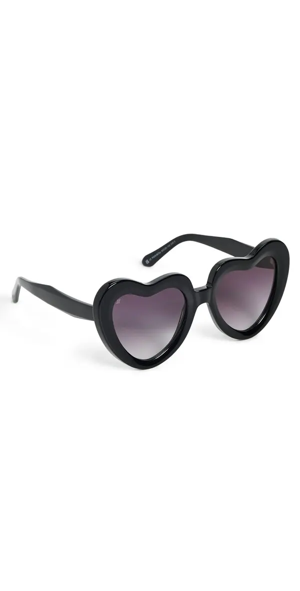 JIMMY FAIRLY Coeur Sunglasses - Black