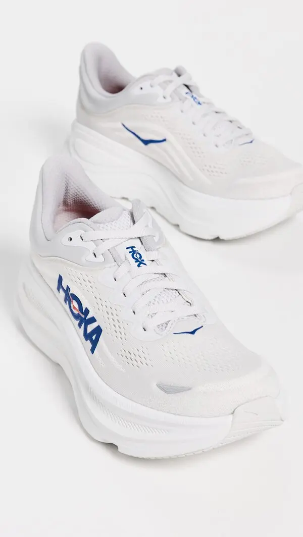 HOKA® Bondi Sneakers - Cosmic Grey/ultramarine