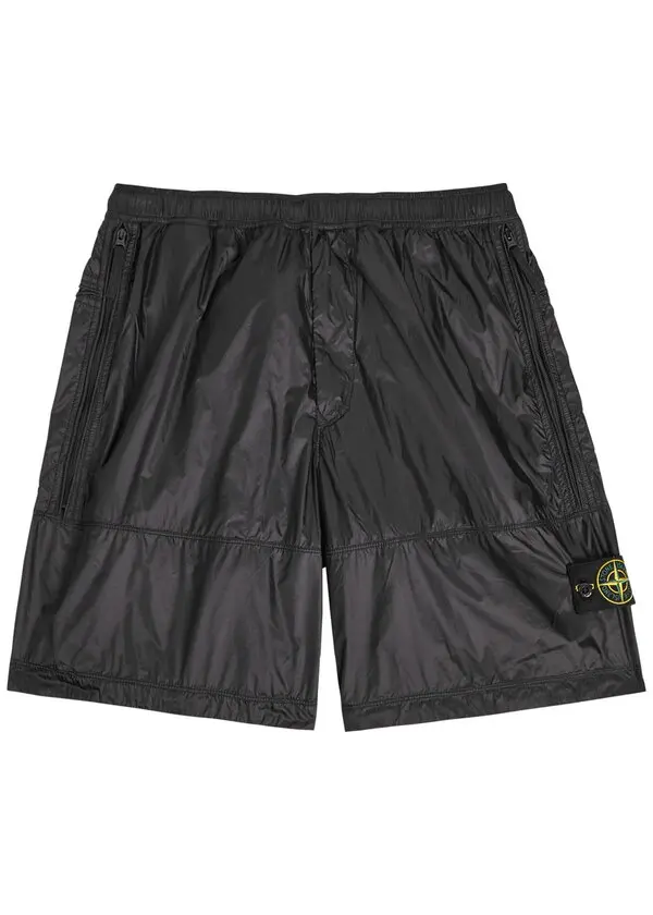 Stone Island Logo Shell Shorts