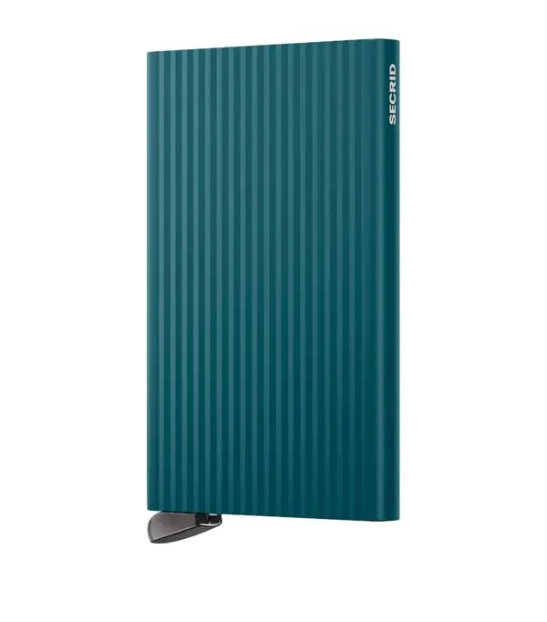 SECRID Fluted Aluminium Cardprotector - Blue