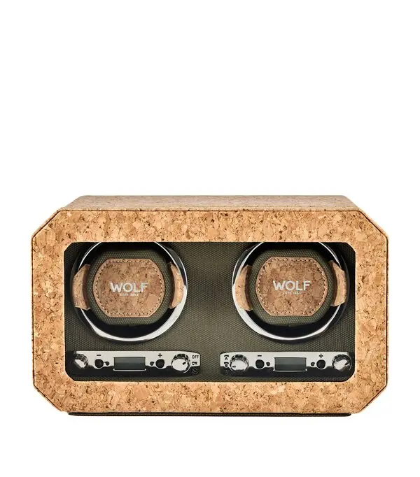 Wolf Cortiça Double Watch Winder