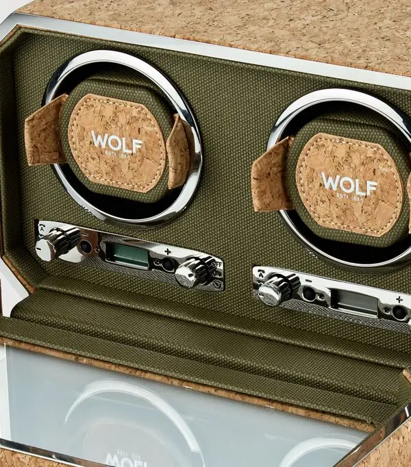Wolf Cortiça Double Watch Winder